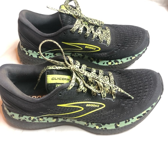 Brooks | Shoes | Brooks Glicerin Black Night Life Running Sneakers ...